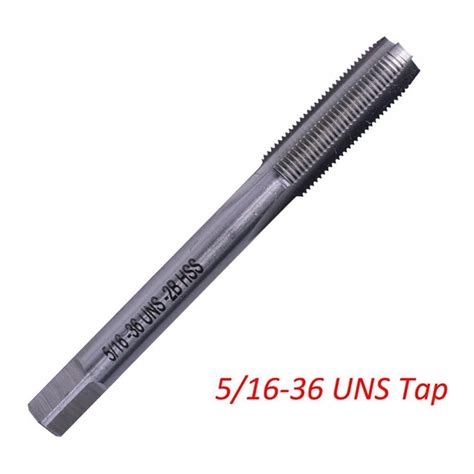 Thread Tap Tap 5 16 36 Uns 5 16 36 Tpi High Speed Steel High Quality