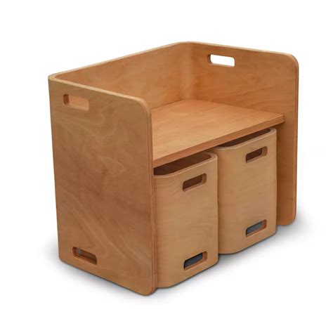 Wooden Kindergarten Table And Chair Set Safe And Comfortable