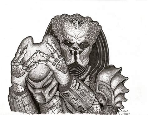 Predator Drawing At PaintingValley Com Explore Collection Of Predator Drawing