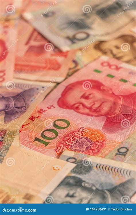 Chinese Renminbi Rmb People`s Currency Stock Image Image Of Banknote