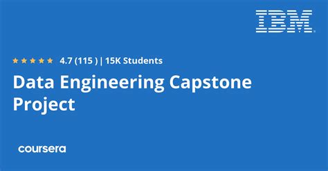 data engineering capstone project 2025 coursera expert training