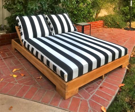Wooden Double Chaise Lounge Plans At Amy Ammerman Blog
