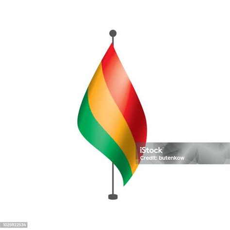 볼리비아 플래그 흰색 배경에 벡터 일러스트 레이 션 볼리비아에 대한 스톡 벡터 아트 및 기타 이미지 볼리비아 0명 3차원 형태 Istock