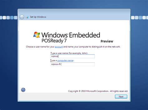 Installing Windows Embedded POSReady 7 CTP Elbacom GmbH