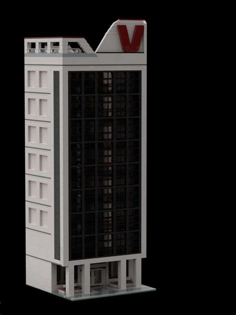 Lego Moc V Tower By Maxtud Rebrickable Build With Lego