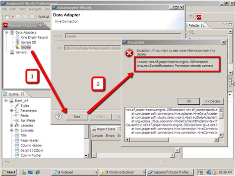 How To Fix Permission Denied Error In Jaspersoft Studio 56 Maybe 55