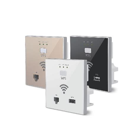 MT 5931 Wireless Wall Ap In Wall AP Wireless Access Point Signal Booster RJ Port USB Wifi Face