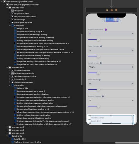 ios uiviews inside a super or master uiview display correctly in