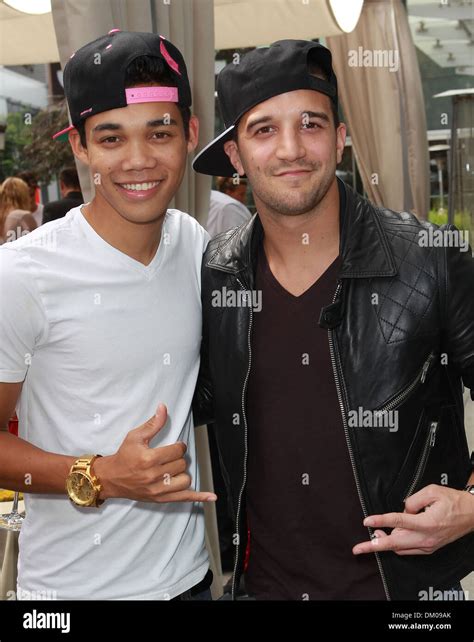 Roshan Fegan Mark Ballas 102 7 Fm Kiis Fm 2012 Vma Pre Party Held At Jw Marriott Los Angeles
