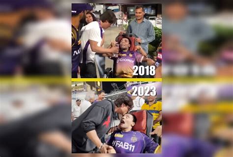 Ipl 2023 Shah Rukh Khans Heartwarming Gesture Towards Kkrs Specially