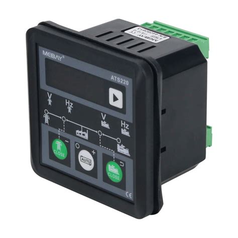 Mebay Ats220 8 36v Ats Controller Automatic Transfer Switch Controller With Led Display Free