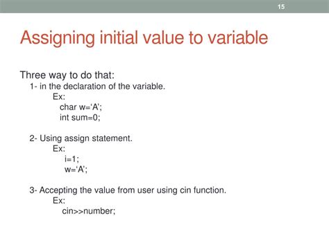 Ppt Variables And Data Types Powerpoint Presentation Free Download