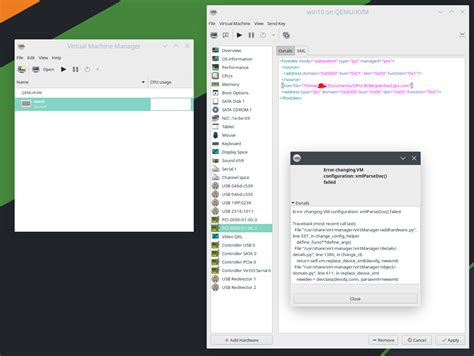 Trying To Set Up Vm With Gpu Passthrough Vm Manager Wont Save Xml Rlinux4noobs