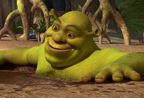 Shrek In Mud Bath Hot Tub Shrek Forever After Ai Memes Template