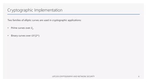 Elliptic Curve Cryptography Pptx