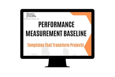 Performance Measurement Baseline Template Project Templates