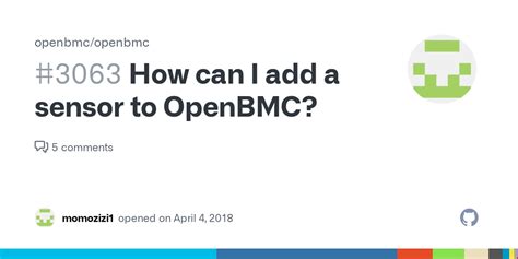 how can i add a sensor to openbmc · issue 3063 · openbmc openbmc · github