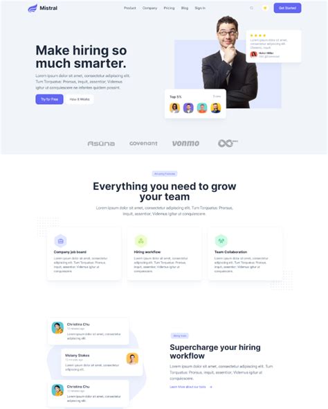 Tailwind Html Templates By Css Ninja