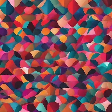 Premium Photo Seamless Repeatable Abstract Geometric Pattern