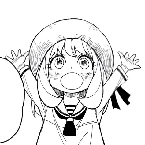 Anya Forger Anime Character Drawing Family Drawing Character Drawing