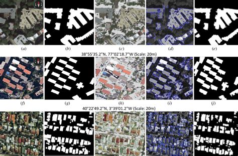 building detection in satellite images a f k original images