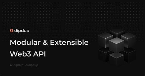 nomadic labs on linkedin dipdup · modular and extensible web3 api