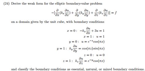 Finite Element Method Show The Details Of The Chegg Com