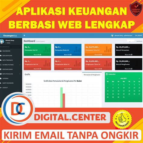 Jual Aplikasi Keuangan Berbasis Web Menggunakan Php Dan Mysqli Lengkap