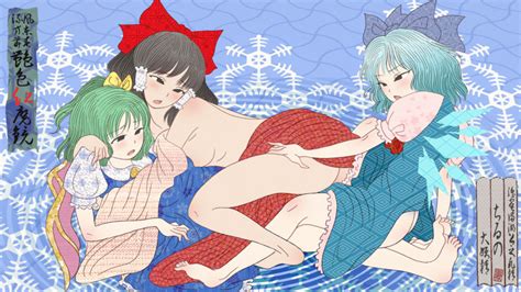 Rule 34 3girls Ass Bare Shoulders Barefoot Black Eyes Blue Bow Blue