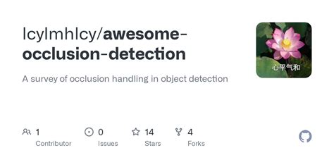 Github Lcylmhlcyawesome Occlusion Detection A Survey Of Occlusion