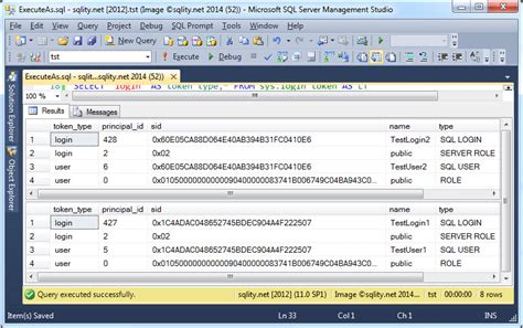 Changing The Security Context With Execute As And Revert Sqlity Net
