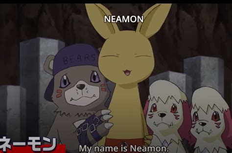 Seeing Neamon Of All Digimon Be The Responsible Elder Is Throwing Me Through A Loop They Do