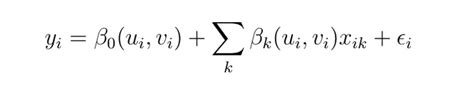 Geographically Weighted Regression With Stata Murat Abus