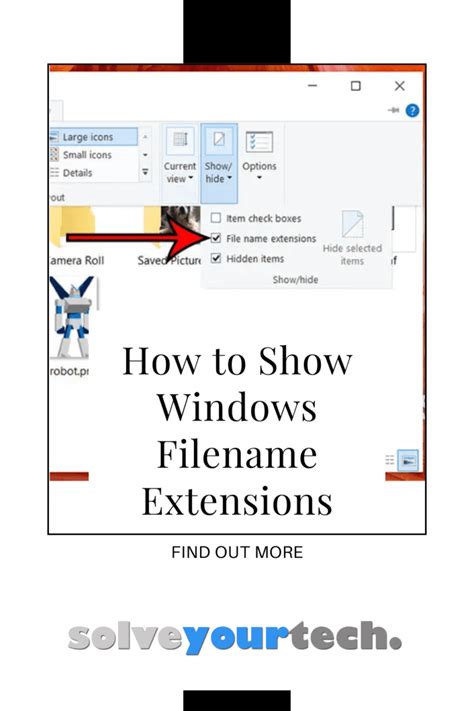 How To Show File Name Extensions In Windows 10 Solve Your Tech