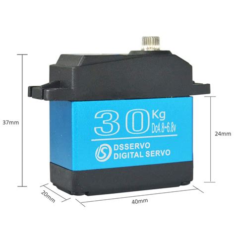 Buy DS KG Degree Digital RC Servo Waterproof High Torque Stainless Steel Gear Servo