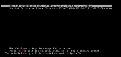 reset root password in rhel 8 centos 8 rocky linux 8