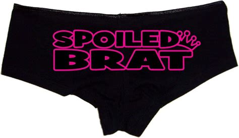 Spoiled Brat Booty Shorts Boyshort Cotton Bikini Bottom Sexy Panties At