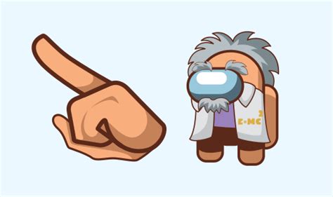 Custom Cursor Cursor Among Us Albert Einstein Pack Theme Cursor Space