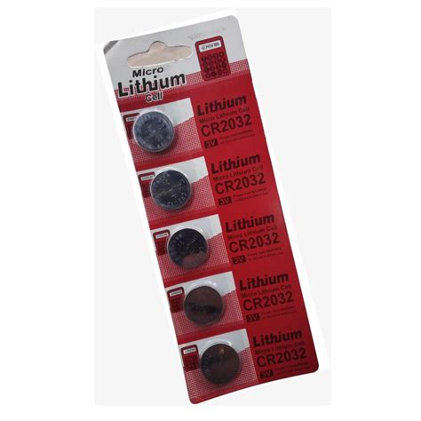 Micro Lithium Cell Cr2032 3v Coin Battery Ebhoot Electronics