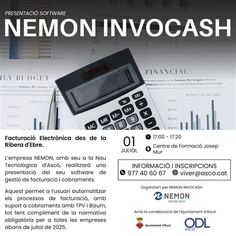 Nova SessiÓ CafÈ Digital PresentaciÓ Nemon Invocash Ajuntament Dascó