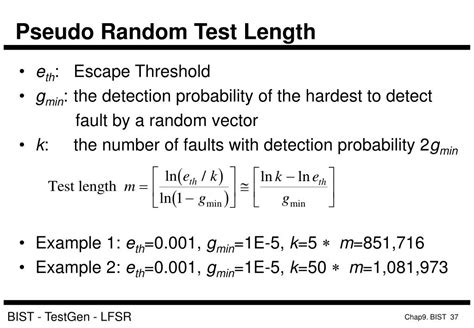 Ppt Built In Self Test Powerpoint Presentation Free Download Id4742454