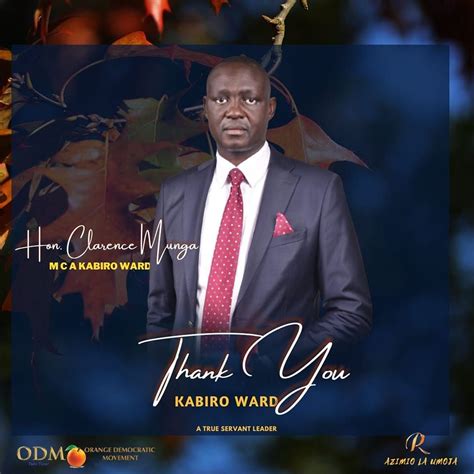 Clarence Munga Mca Kabiro