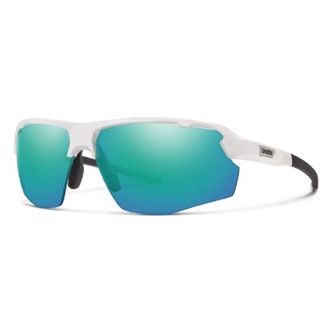 Smith Optics Resolve Sunglasses Chromapop Opal Mirror White Frame The Warming Store