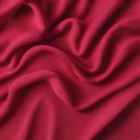 Premium Ai Image Soft And Smooth Bright Ruby Textile Material Textured Background