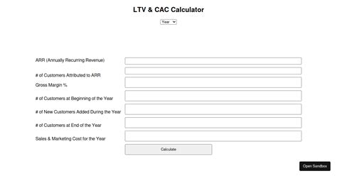Kpi Calculator Codesandbox