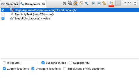 Eclipse的断点调试的几种方法eclipse Watchpoint Csdn博客