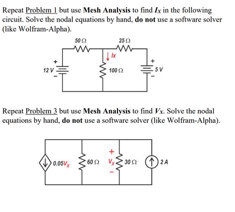 Solved Use Nodal Analysis To Find A VX And B Find The Chegg