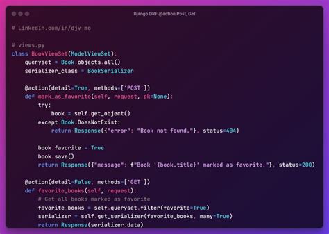 python django action decorator tip tips tipoftheday djv mo