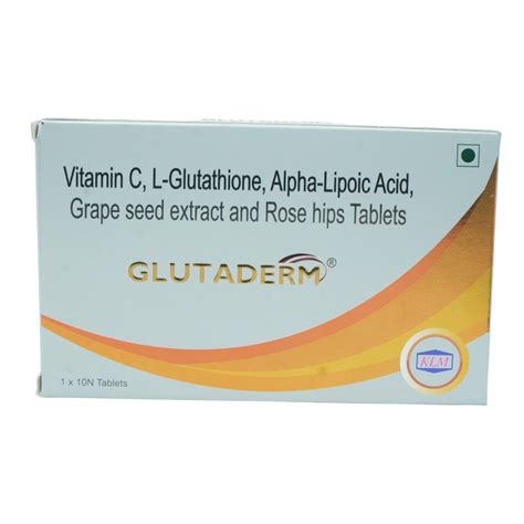 Glutaderm Tablet 10s Price Uses Side Effects Composition Apollo