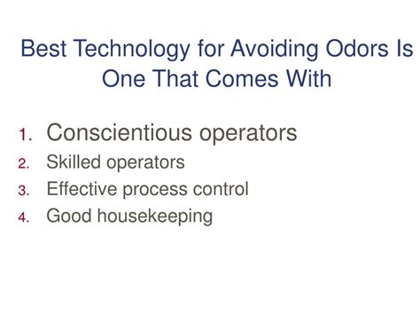 Ppt Odor Control Powerpoint Presentation Free Download Id1067053
